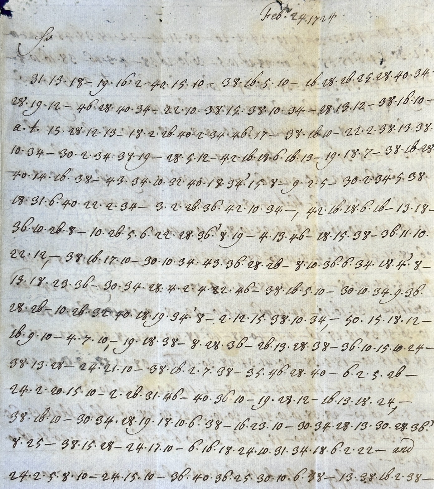 How I Deciphered a 1724 Encrypted Mysterious Letter found in the UCL ...